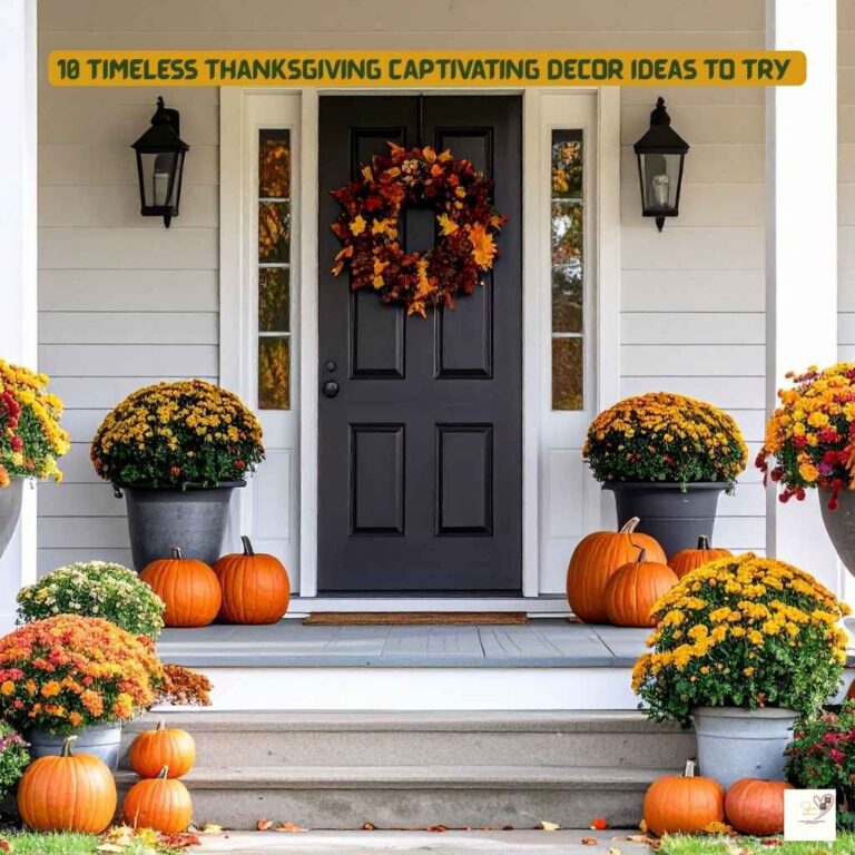 10 Timeless Thanksgiving Decor Ideas You’ll Want to Try - Sylvia's Moments